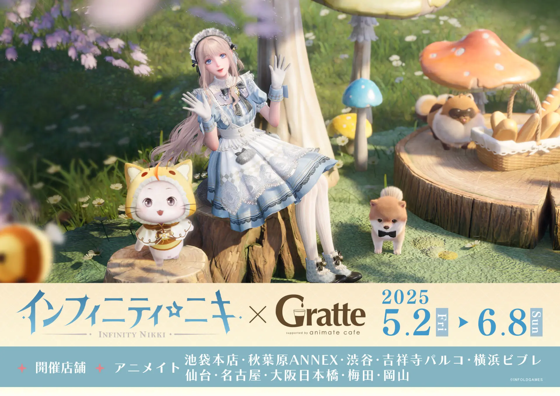 Infinity Niki × Gratte 2025 – Anime Maps