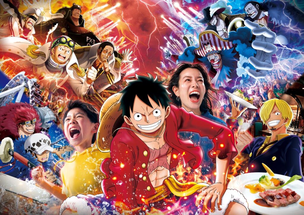 ONE PIECE Premier Summer 2025 at Universal Studios Japan (USJ) – Anime Maps