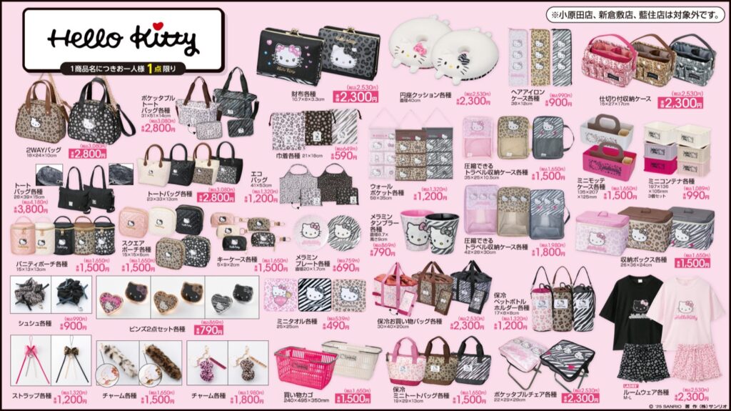 Sanrio Characters × Avail 2025 – Anime Maps