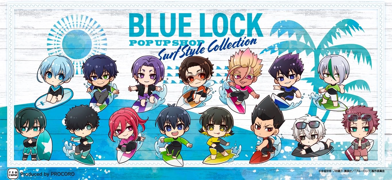 Blue Lock Surf Style Store in Yokohama / Nagoya 2025 – Anime Maps