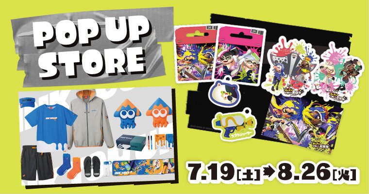 Splatoon 3 Pop-Up Store in Canal City Hakata 2025 – Anime Maps