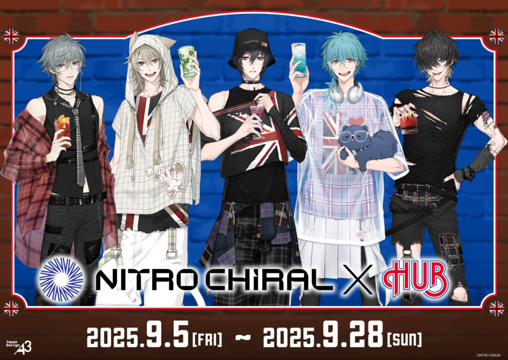 NITRO CHiRAL × HUB Collaboration — Happening in 2025 – Anime Maps