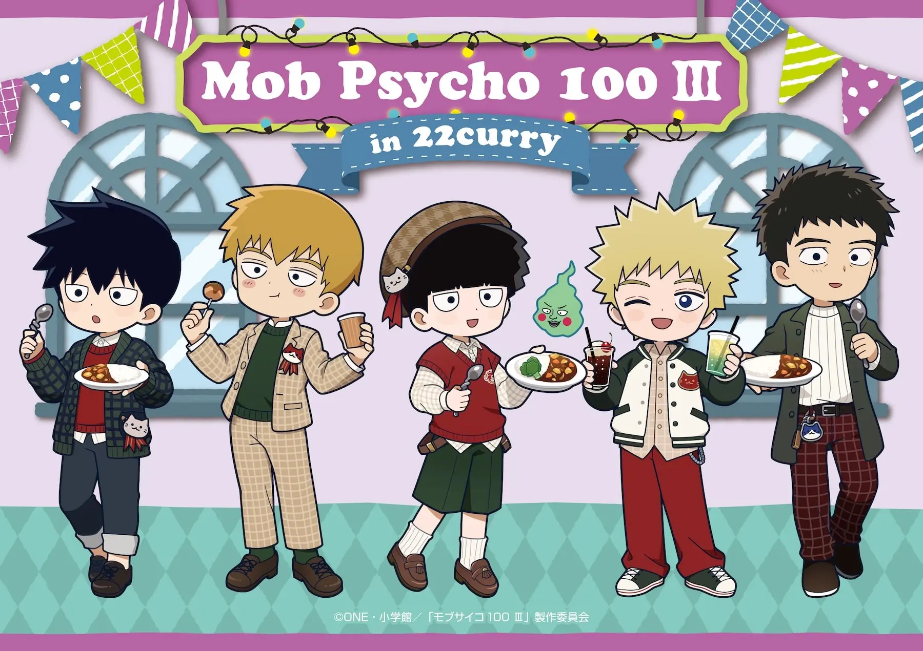 모브 사이코 100 III POP UP STORE in 22 Curry 2025 – Anime Maps