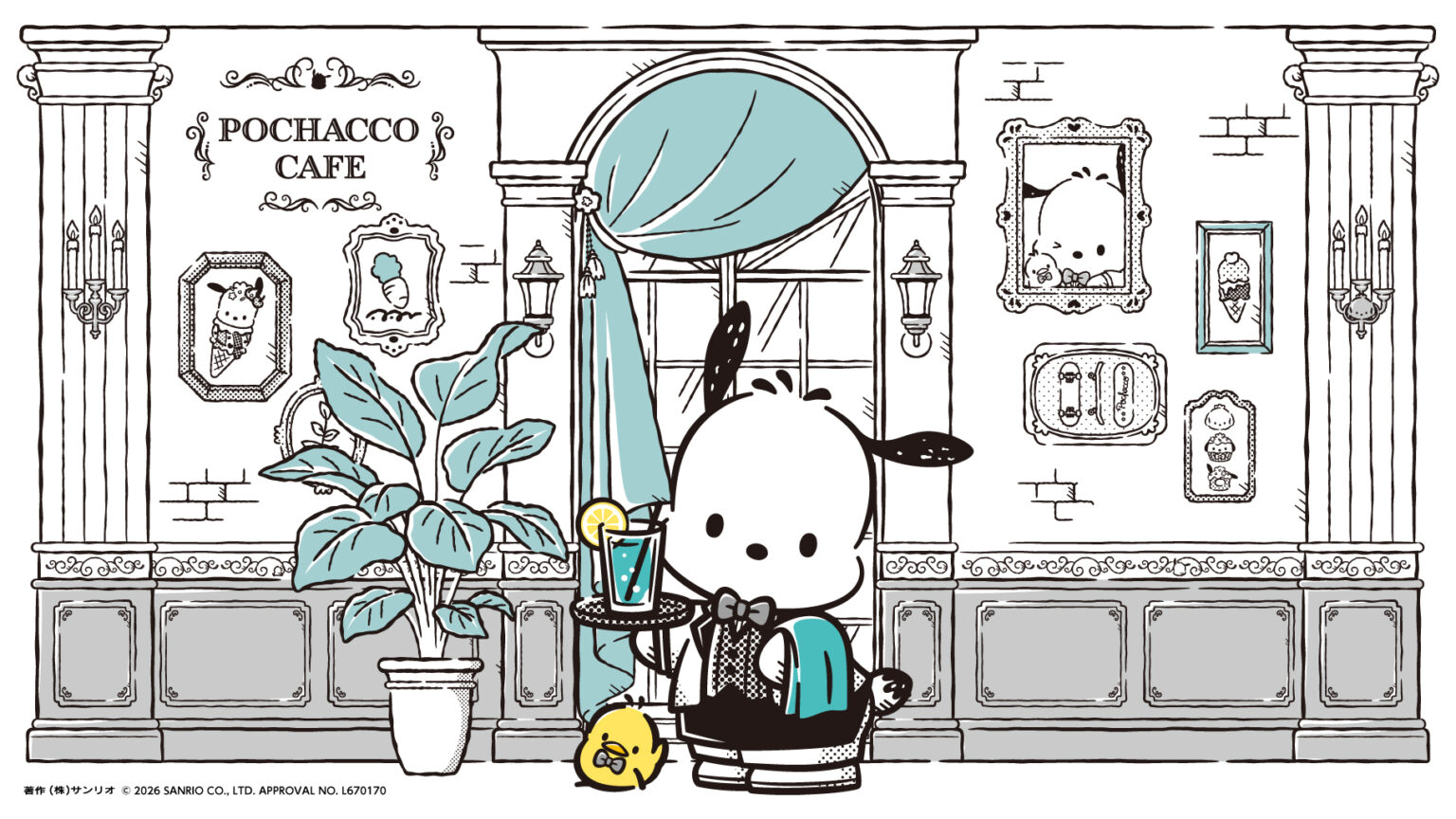 Pochacco POCHACCO CAFE 2026 in Tokyo and Osaka – Anime Maps
